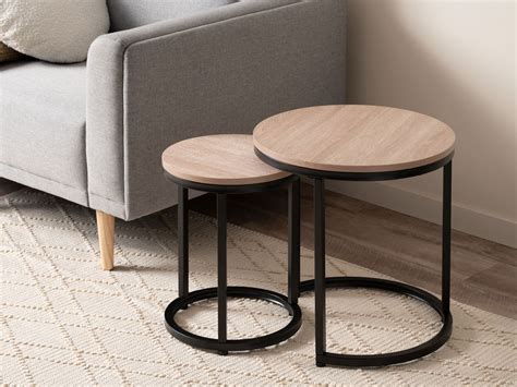 Vigo Nesting Side Tables Black By Mocka Style Sourcebook