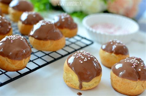 Mini Ptysie Z Bitą śmietaną W Polewie Z Nutelli Lepiej Być Nie Może