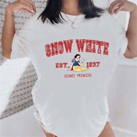 Disney Snow White T Shirt Disney Snow White Shirt Disney Etsy