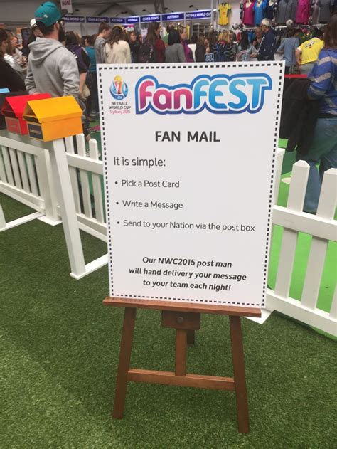 Netball World Cup Nwc2015 Fan Zone Fan Engagement Sports Marketing Activities