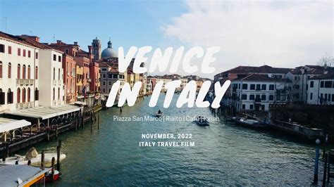 Vlog 🇮🇹이탈리아 여행 베니스 당일 투어 베네치아 신혼여행 8박 9일 일정 추천 산 마르코 광장 리알토 다리 카페 플로리안 Youtube