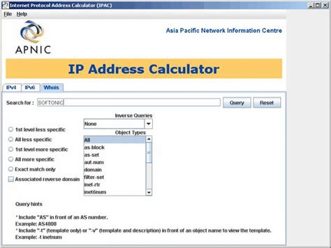 Internet Protocol Address Calculator Descargar