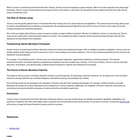 How Vtoman Jump Is Revolutionizing None Industry Key Insights And