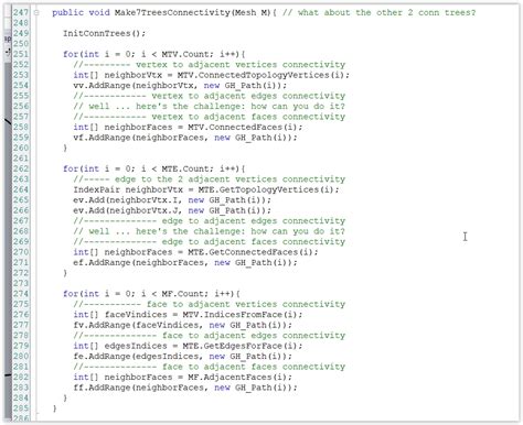 Mesh Topology Face Edge Neighbours C Or Python Grasshopper Developer McNeel Forum