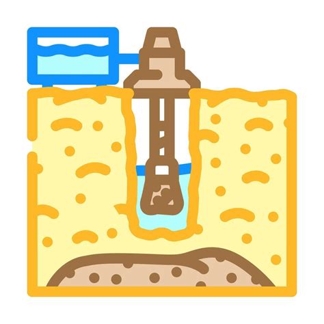 Drilling Fluids Color Icon Illustration 51179501 Vector Art At Vecteezy