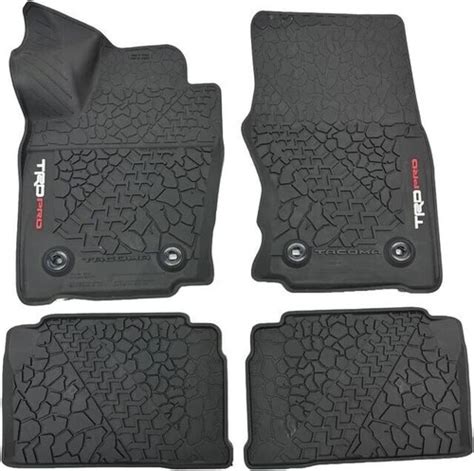 Genuine Toyota 2024 Tacoma Trd Pro All Weather Floor Liners Pt206