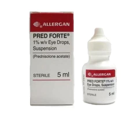 Pred Forte 1 Eye Drops 5ml Botl Buy Online In Bahrain