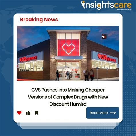 Cvs Pushes Into Making Cheaper Versions Of Complex Drugs With New