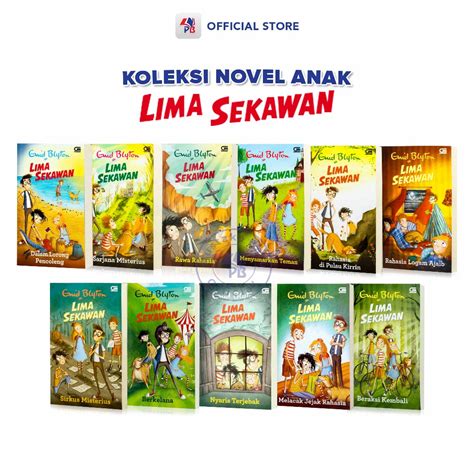 Jual Buku Novel Lima Sekawan Enid Blyton Menyamarkan Teman Rahasia