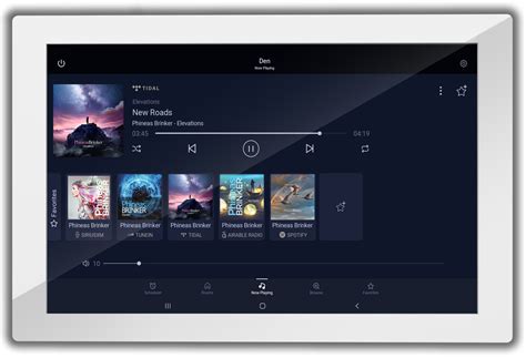 Russound Xts7 Wall Mounted 7 Color Touchscreen