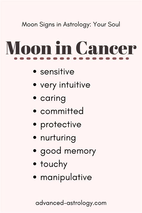 Moon In Cancer Traits Strengths Weaknesses Love Style And Needs