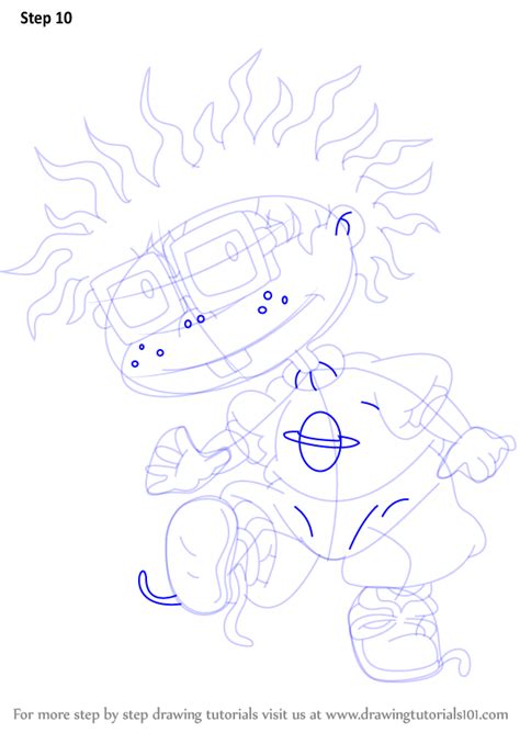 How To Draw Chuckie From Rugrats Rugrats Step By Step DrawingTutorials