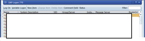 3208130 sapgui views are missing in the sap logon screen sap