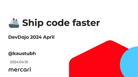 Devdojo Ship Code Faster 2024 Speaker Deck