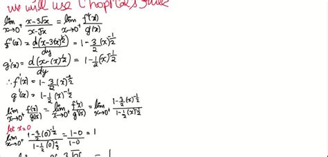 Solved Limits Evaluate The Following Limits Use Lhópitals Rule When It Is Comvenient And