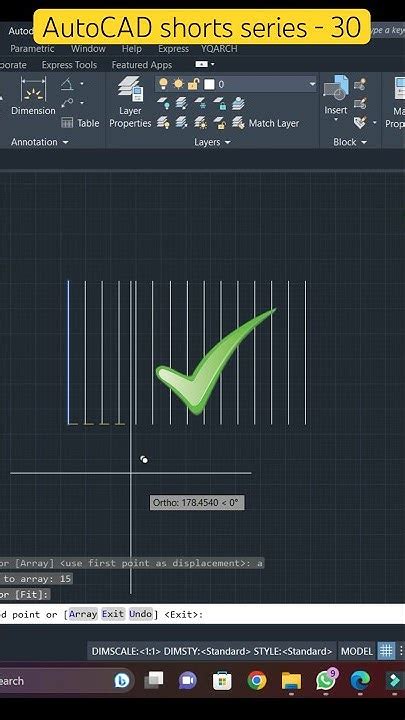 Fastest Way To Clone Multiple Objects ⚡️autocad Shorts 30 Shorts New Autocad Youtube