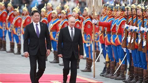 Putin Begins Meetings In Mongolia In Defiance Of Icc Arrest Warrant