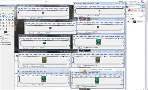 Making An Rpg Town Scene From Gimp To Unity