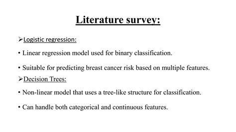 Project Ppt On Breast Cancer Prediction Using Ml Pptx