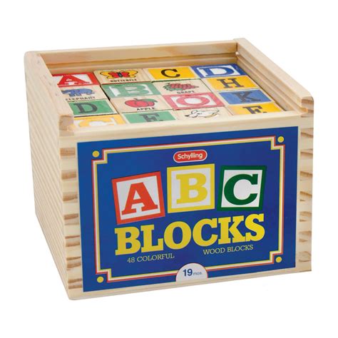 Wooden Alphabet Blocks Shelburne Country Store