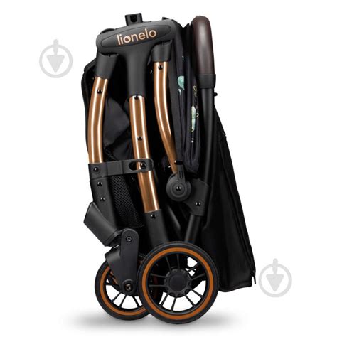 ᐉ Коляска прогулочная Lionelo LO-JULIE ONE BLACK GOLD • Купить в Киеве ...