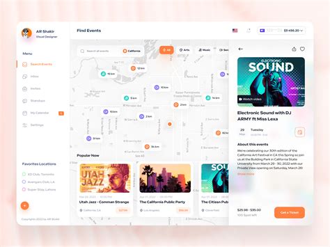 Event Dashboard Ui Concept By Mike Taylor For Orizon Uiux Design