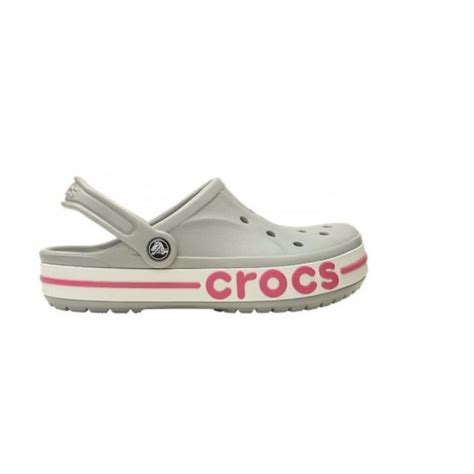 Кроксы сабо Crocs Bayaband Clog Grey Pink — ціна 1300 грн у каталозі Сабо Купити жіночі речі за
