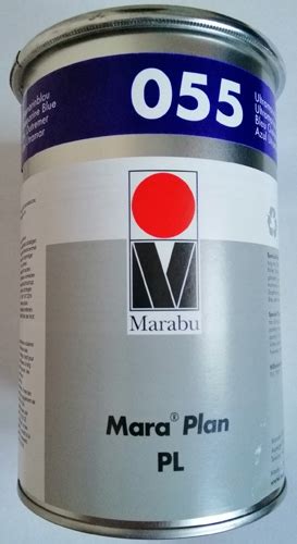 Краска Маrabu Maraplan PL 055, ультрамарин синий