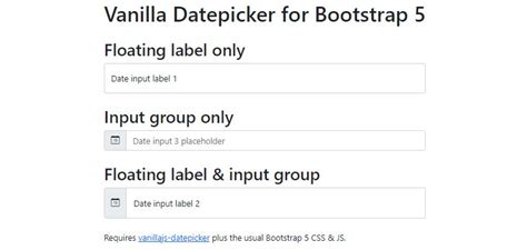 18 Bootstrap Datepickers To Use In Your Websites