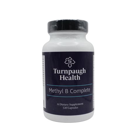 Methyl B Complete 120 Capsules Turnpaugh Health