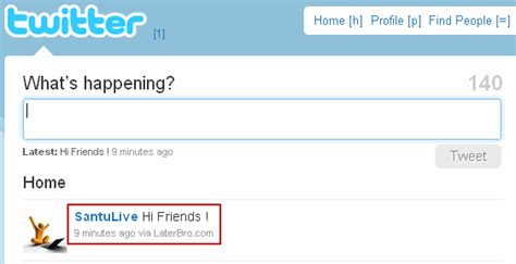 How To Schedule Update Facebook Status Twitter Tweets Future Tutorial