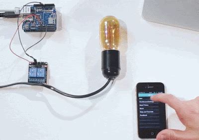Control An Arduino Switch Light Bulb With A Smartphone In Seconds Gadget Explained Reviews
