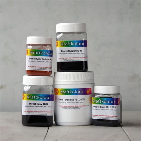 Direct Dyes Hot Cotton And Silk Dye Kraftkolour