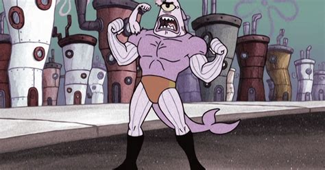 Atomic Flounder All Spongebob Cartoon Villains
