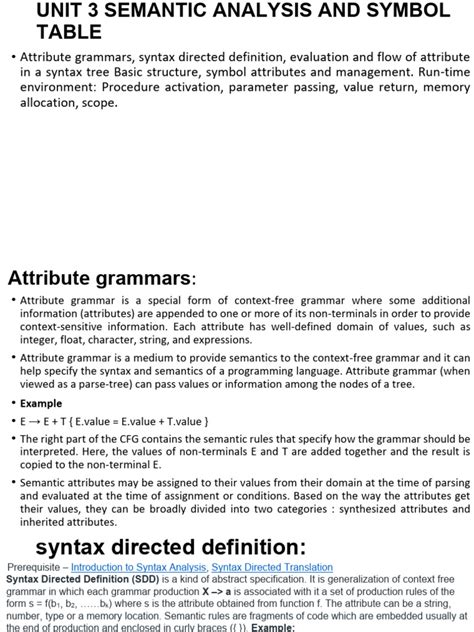 cd unit iii pdf parameter computer programming scope computer