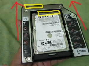 Laptop DIY Adding A Nd Hard Drive Or Replace With New SATA HDD Team BHP