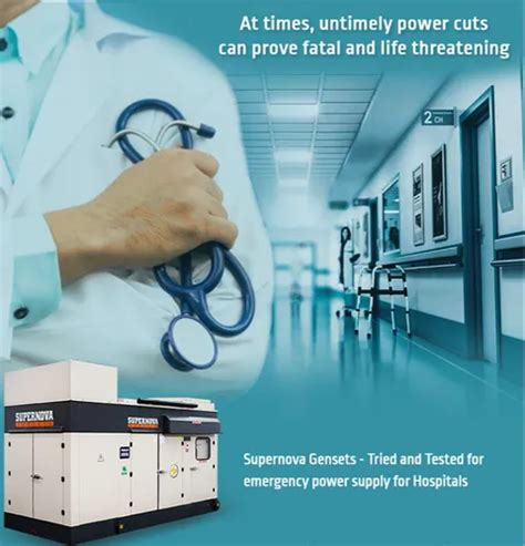 Silent Or Soundproof 180 320 Kva Supernova Dg Set With Navistar