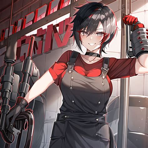 Ruby Rose New Job Welder By Devlindracul On Deviantart