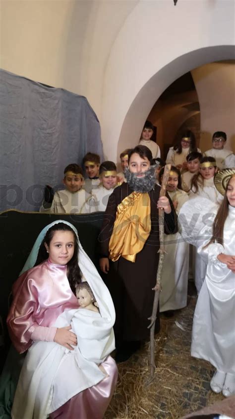Santagnello Grande Successo Per Il Presepe Vivente Dei Bambini Dell