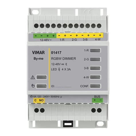 Vimar By Me 01417 Quick Start Manual Pdf Download Manualslib