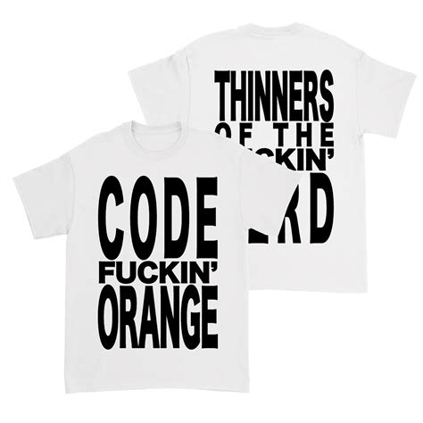 Code Orange Down Right Merch