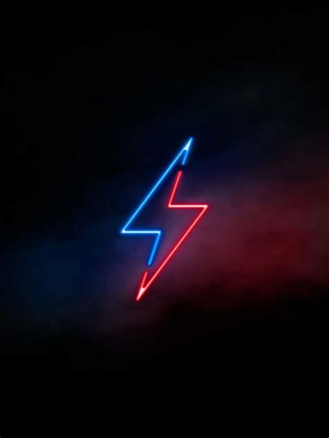 Red Lightning Bolt Logo