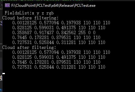 C How To Do Color Filtering With PCL Stack Overflow