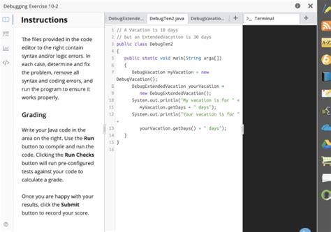 Debugging Exercise 10 2 Homeworklib