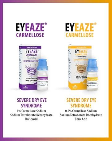 Eyeaze Pro Sodium Hyaluronate Eye Drops Preservative Free Eye Drops