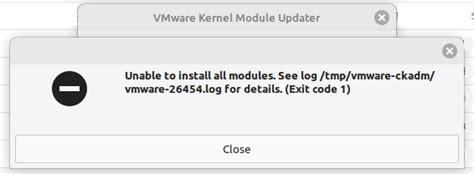 How To Fix Vmware Workstation Player 1752 Not Working On Kernel 68