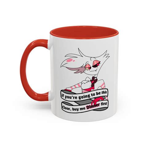 Funny Angel Dust Hazbin Hotel Accent Coffee Mug 11oz Unique T For