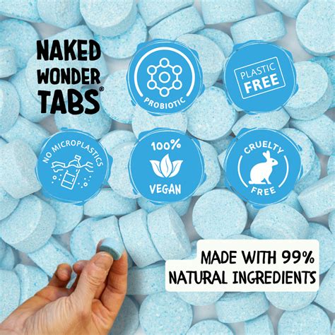 Probiotic Toilet Naked Wonder Tabs WABLU