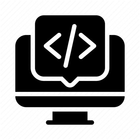 Software Development Coding Programming Computing Monitor Icon Download On Iconfinder