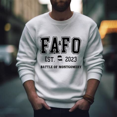 Fafo Battle Of Montgomery Chair Est 2023 Battle Of Montgomery Shirt